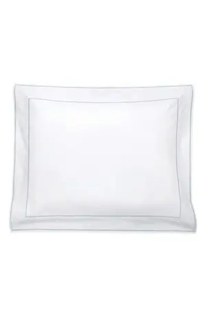 MATOUK Ansonia Pillow Sham White/jade