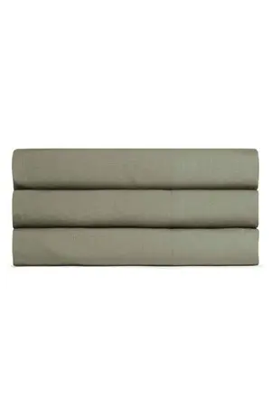 PARACHUTE Percale Top Sheet - Moss