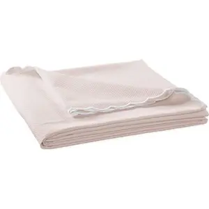 MATOUK Diamond Piqué Coverlet - Pink