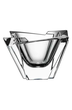 ORREFORS Glacial Lead Crystal Bowl