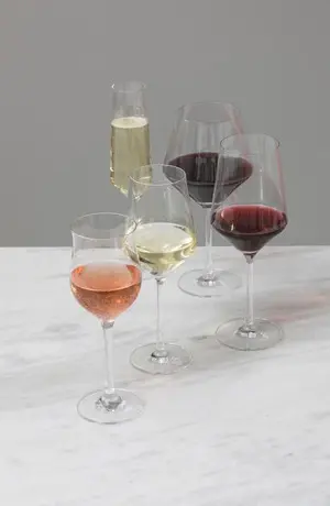 SCHOTT ZWIESEL Pure Set Of 8 Red & White Wine Glasses