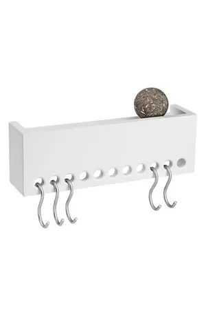 NOMESS So-hooked Mini 30 Wall Rack - White