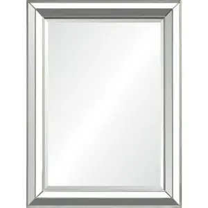 RENWIL Hawkwell Mirror - Metallic Silver