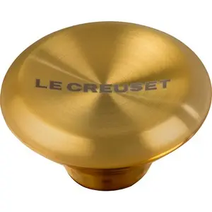 LE CREUSET Medium Signature Knob Gold