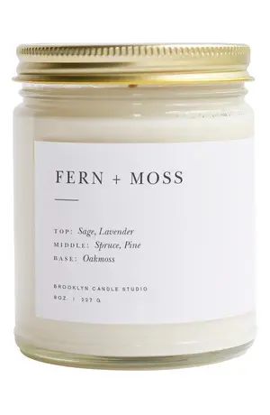 BROOKLYN CANDLE STUDIO Jar Candle Fern Moss