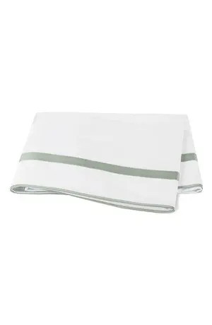 MATOUK Louise 500 Thread Flat Sheet Celadon