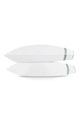 MATOUK Louise Set Of 2 Pillowcases Celadon
