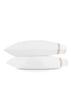 MATOUK Louise Set Of 2 Pillowcases Champagne