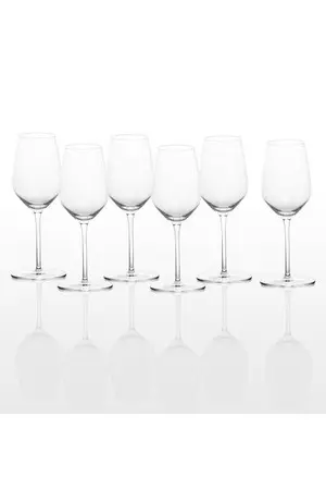 FORTESSA Schott Zwiesel Set Of 6 Forté White Wine Glasses