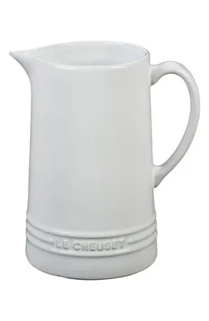 LE CREUSET Glazed Stoneware 1 2/3 Quart Pitcher One-color