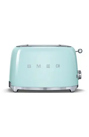 SMEG 50s Retro Style Two-slice Toaster - Pastel Green