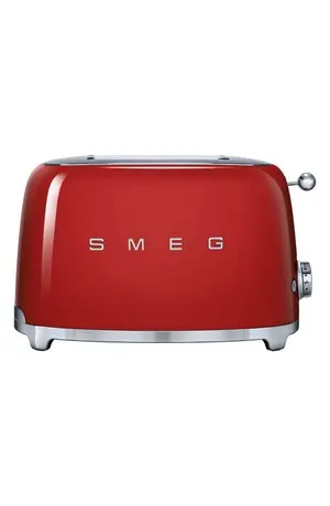 SMEG 50s Retro Style Two-slice Toaster - Red