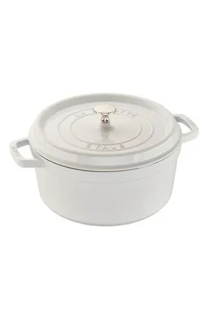STAUB 7-quart Enameled Cast Iron Dutch Oven One-color