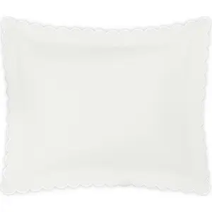MATOUK Diamond Piqué Sham - Bone