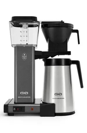 MOCCAMASTER Kbgt Thermal Coffee Brewer - Stone Grey