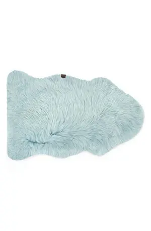 UGG Genuine Shearling Rug Dusty Aqua
