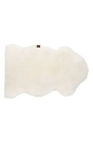 UGG Genuine Shearling Rug Natural