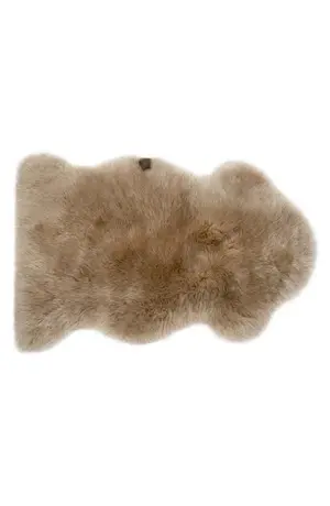 UGG Genuine Shearling Rug Sand