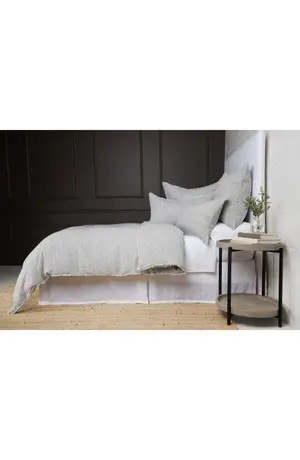 POM POM AT HOME Logan Duvet Cover - Charcoal