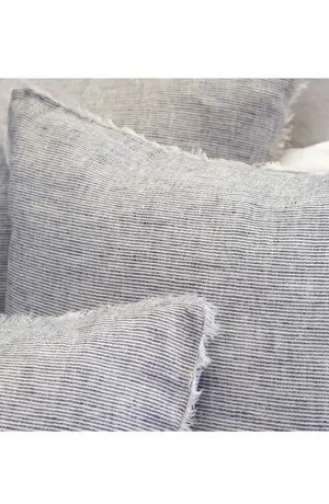 POM POM AT HOME Large Logan Accent Pillow - Navy