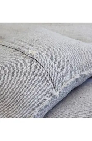 POM POM AT HOME Large Logan Accent Pillow - Navy