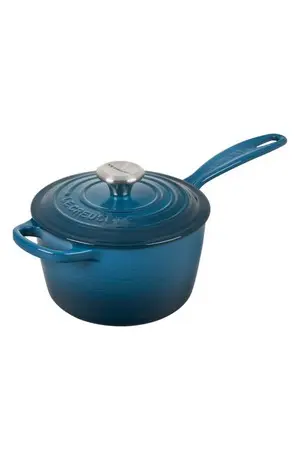 LE CREUSET Signature 1.75-quart Enameled Cast Iron Saucepan Deep Teal