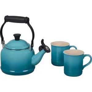 LE CREUSET Demi Kettle & Mug Set