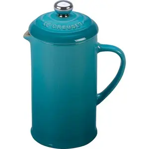 LE CREUSET Stoneware French Press Caribbean