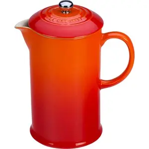 LE CREUSET Stoneware French Press Flame