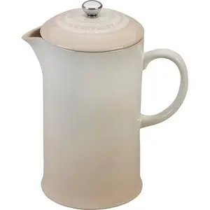 LE CREUSET Stoneware French Press - Meringue