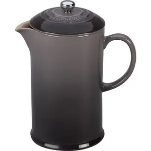 LE CREUSET Stoneware French Press Oyster