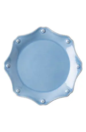 JULISKA Berry And Thread Scalloped Salad Plate - Chambray