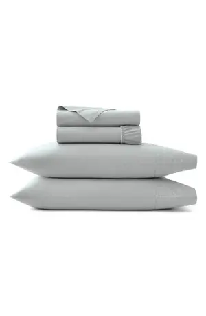 BOLL & BRANCH Percale Hemmed Sheet Set - Shore