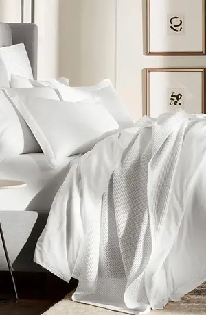 BOLL & BRANCH Percale Hemmed Sheet Set - White
