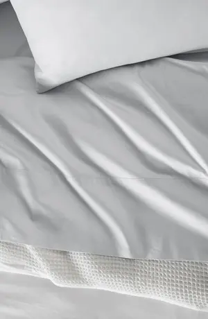 BOLL & BRANCH Signature Hemmed Sheet Set - Sky
