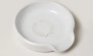 FARMHOUSE POTTERY Laurel Glazed Stoneware Spoon Rest