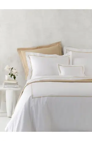 MATOUK Essex Duvet Cover - Champagne
