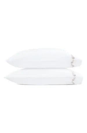 MATOUK Daphne Set Of 2 520 Thread Count Pillowcases - Dune