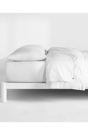 CASPER Sateen 276 Thread Count Organic Cotton Sheet Set - White