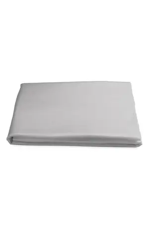 MATOUK Nocturne 600 Thread Count Fitted Sheet - Silver