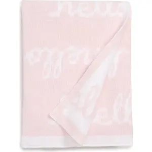 Nordstrom Chenille Baby Blanket Pink Baby Hello Baby