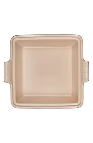 LE CREUSET Heritage 2 1/2 Quart Covered Square Stoneware Casserole