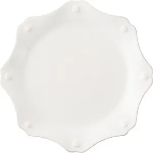 JULISKA Berry And Thread' Scalloped Salad Plate - Whitewash