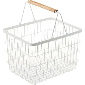 YAMAZAKI Tosca Laundry Basket - White