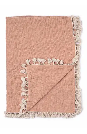 CRANE BABY Muslin Blanket Copper
