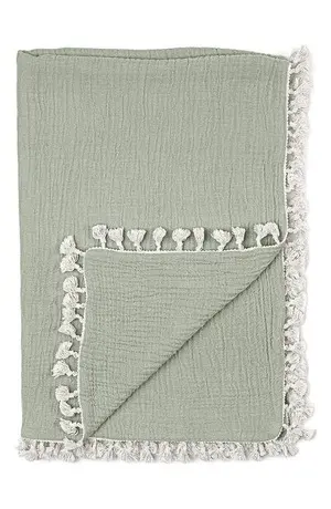CRANE BABY Muslin Blanket Fern