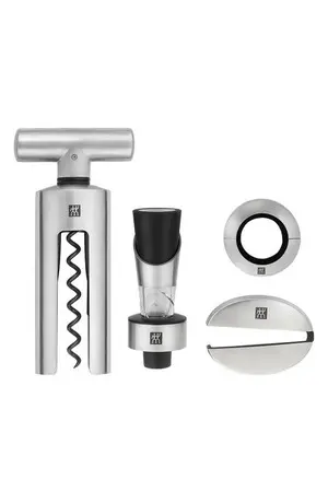 ZWILLING Sommelier 4-piece Wine Tool Set - Stainless Steel