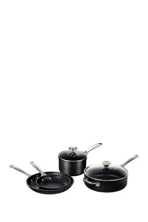 LE CREUSET 6-piece Toughened Nonstick Pro Cookware Set - Black