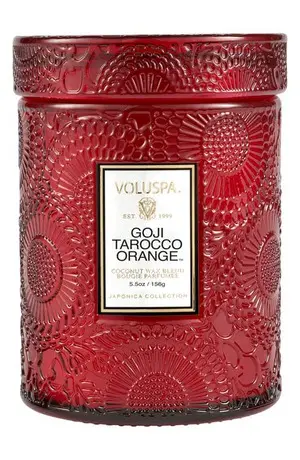 Voluspa Small Jar Candle - Goji Tarocco Orange