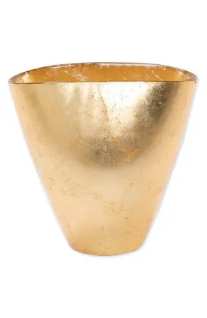 VIETRI Moon Glass Vase - Gold
